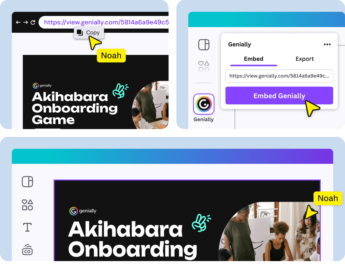 Connectez Genially et Canva | Genially